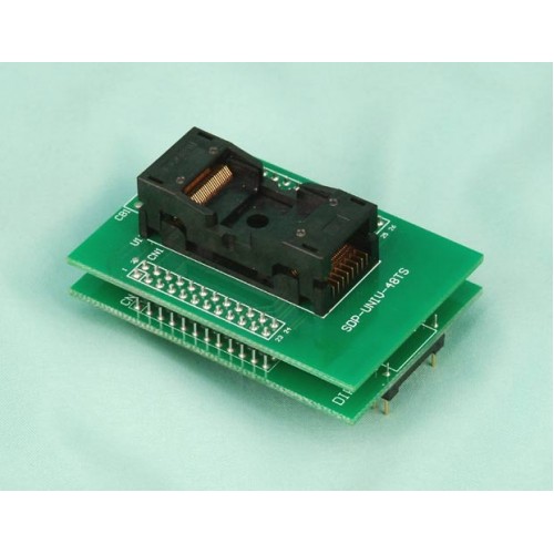48p TSOP flash-memory adapter.